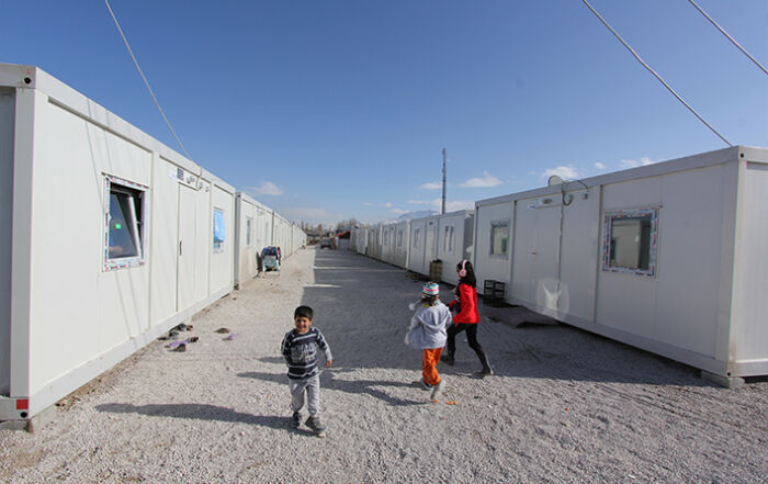 Van Earthquake Region Emergency Accommodation Units for 18.900 Man ...