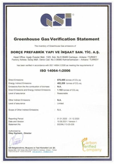 Dorce Prefabricated Building & Construction became the first company to ...