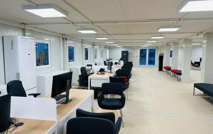 Ziraat Bank Branch Prefabricated Modular Buildings for Financial ...