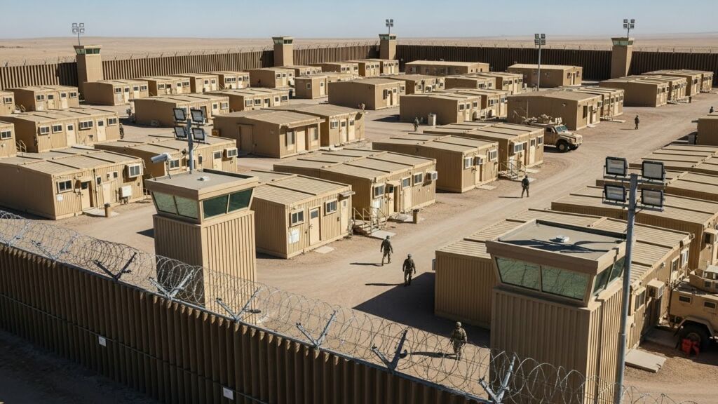 Prefabricated Modular Border Camp – Dorce