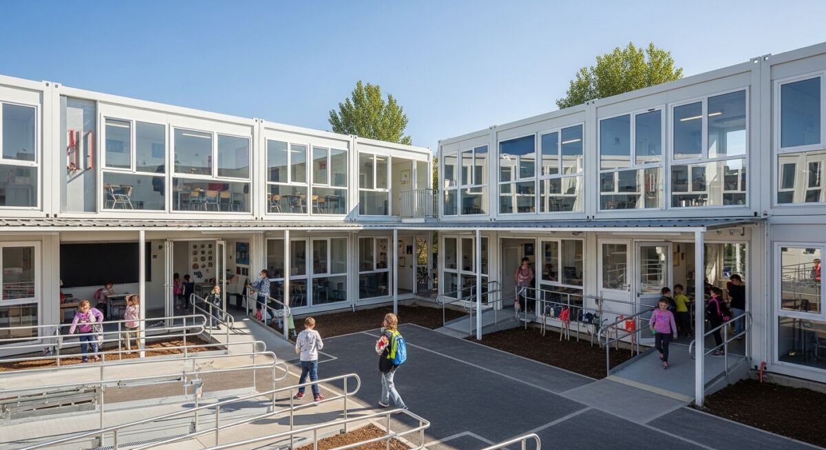 Prefabricated Temporary School and Classroom Buildings – Dorce